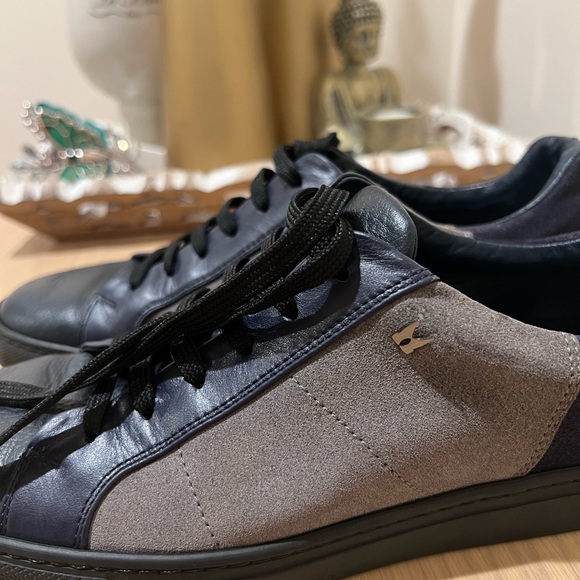 Moreschi | Shoes | Moreschi Mens Achille Blue Calf Leather Laced ...